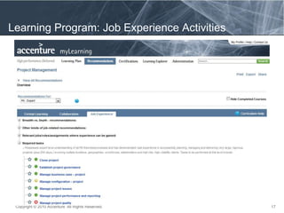 Skills at Scale: Personalized Learning at Accenture | PPTX