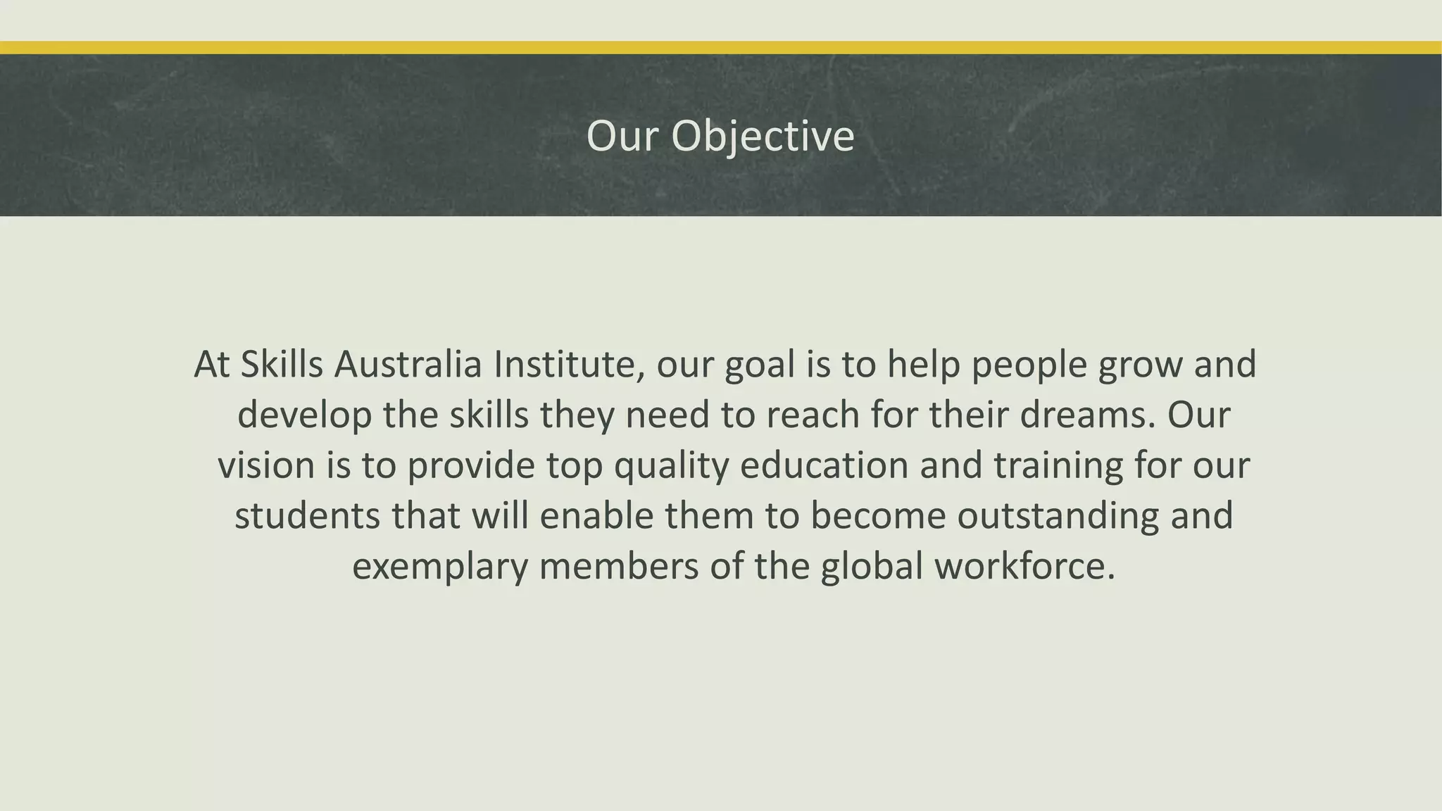 Skills australia institute power point | PPT
