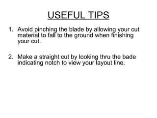 Skill saw safety | PPT