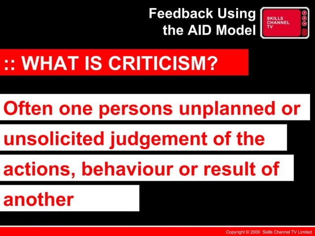 Feedback Model | PPT