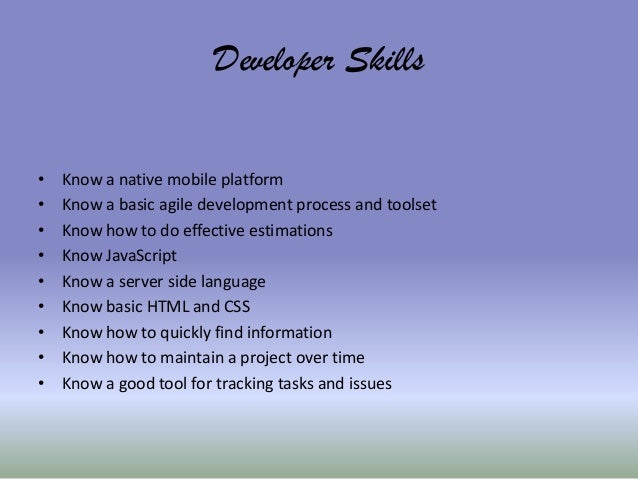 Skills Developers Should Invest in For 2014
