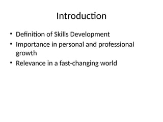 Skills_Development_Presentation.pptx for college students | PPTX