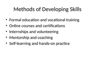 Skills_Development_Presentation.pptx for college students | PPT