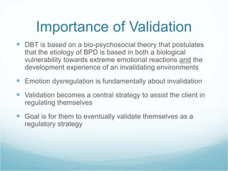 Skills for DBT Training In PHP and IOP Settings | PPT