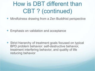 Skills for DBT Training In PHP and IOP Settings | PPTX