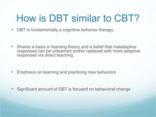 Skills for DBT Training In PHP and IOP Settings | PPTX