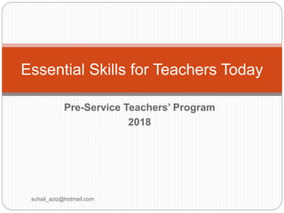 Skills for Modern Teachers1.ppt