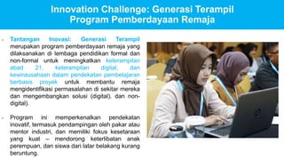 Skills for The Future - Pemberdayaan Remaja Untuk Meningkatkan ...