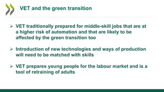 Skills for the Green and Digital Transition | PDF