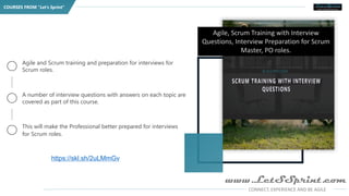 Agile, Scrum Courses in Skillshare | PPT