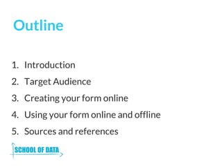 Skillshare - Using Kobo Toolbox for mobile data collection | PDF