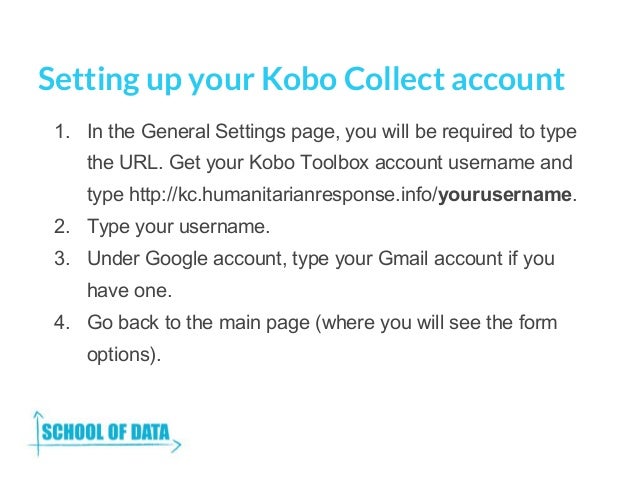 Skillshare Using Kobo Toolbox For Mobile Data Collection
