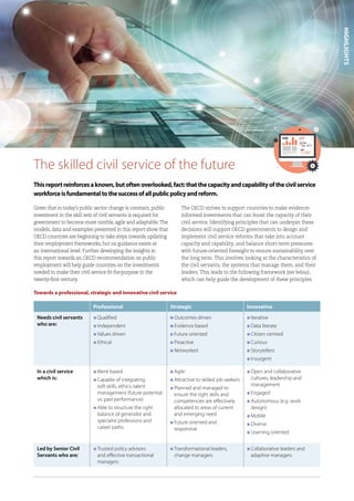 Skills for a High Performing Civil Service - OECD | PDF