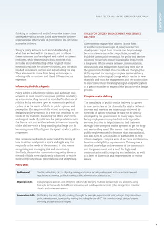 Skills for a High Performing Civil Service - OECD | PDF