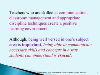 SKILLS IN CLASSROOM TEACHING | PPT