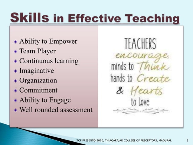 SKILLS IN CLASSROOM TEACHING | PPTX