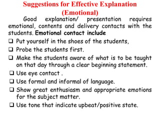 Skills in Explaining | PPTX