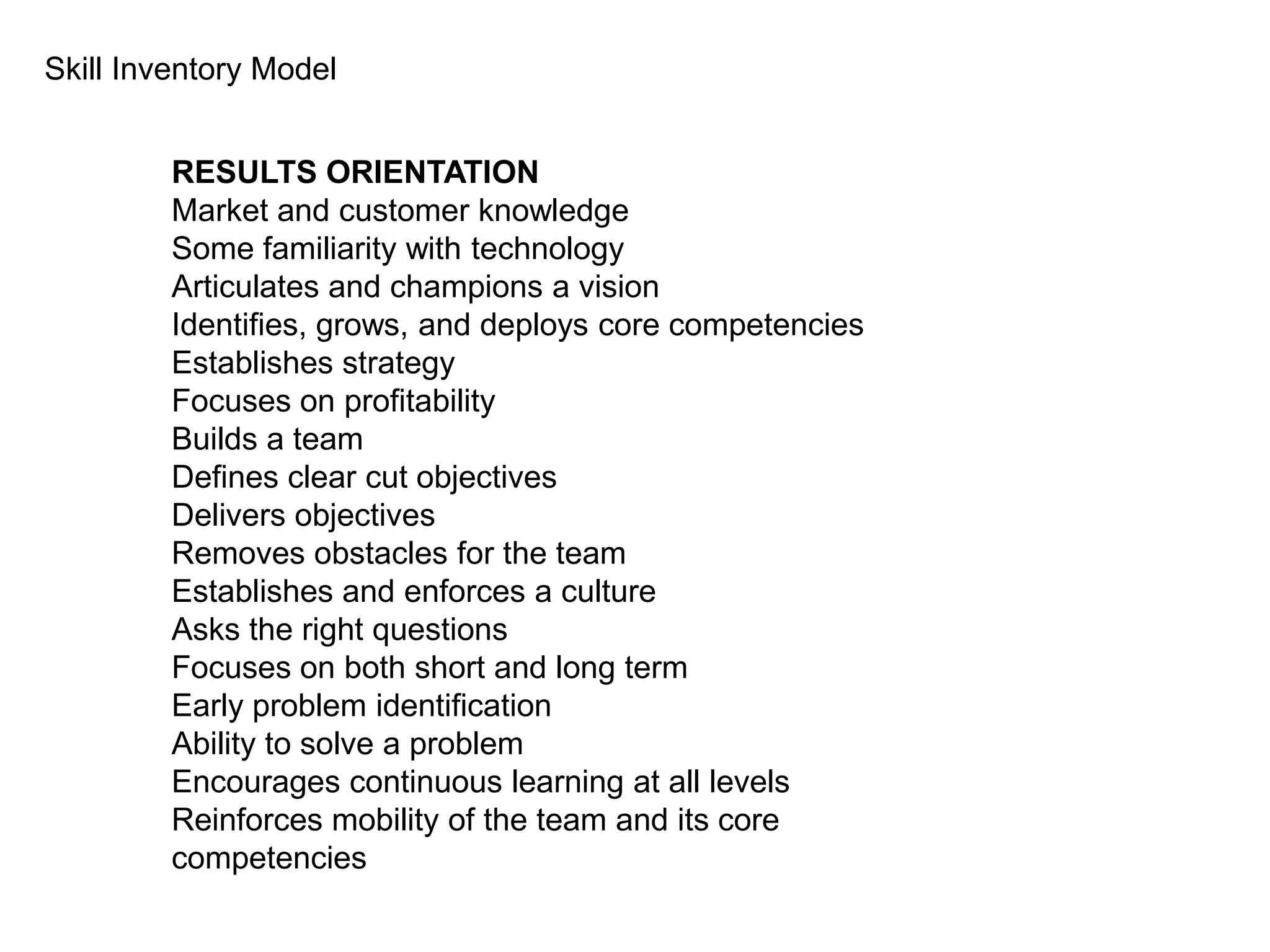 Skills inventory | PPTX