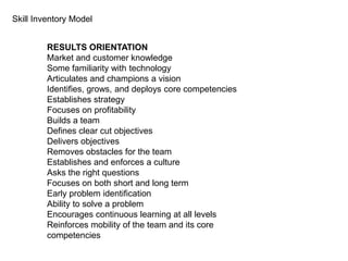 Skills inventory | PPTX