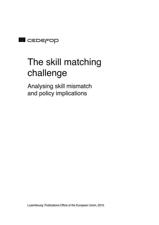 Skills matching challenge | PDF
