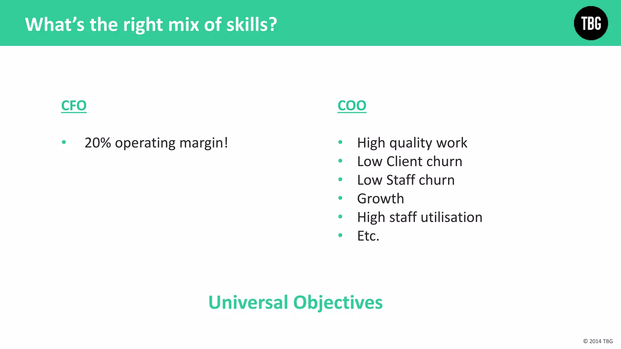 Skills mix presentation | PPT