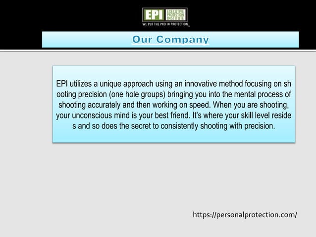 Skills Needed to Learn Executive Protection Training.pptx