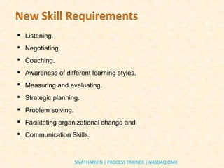 Skills of an Effective Trainer | PPT