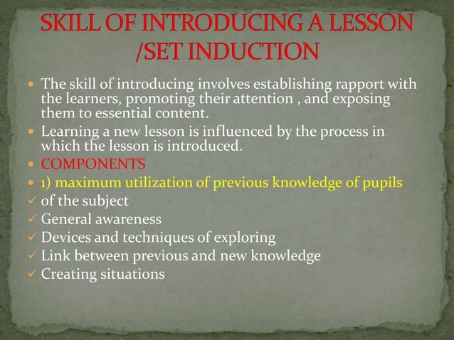 Micro Teaching Skills | PPT Micro Teaching Skills | PPT