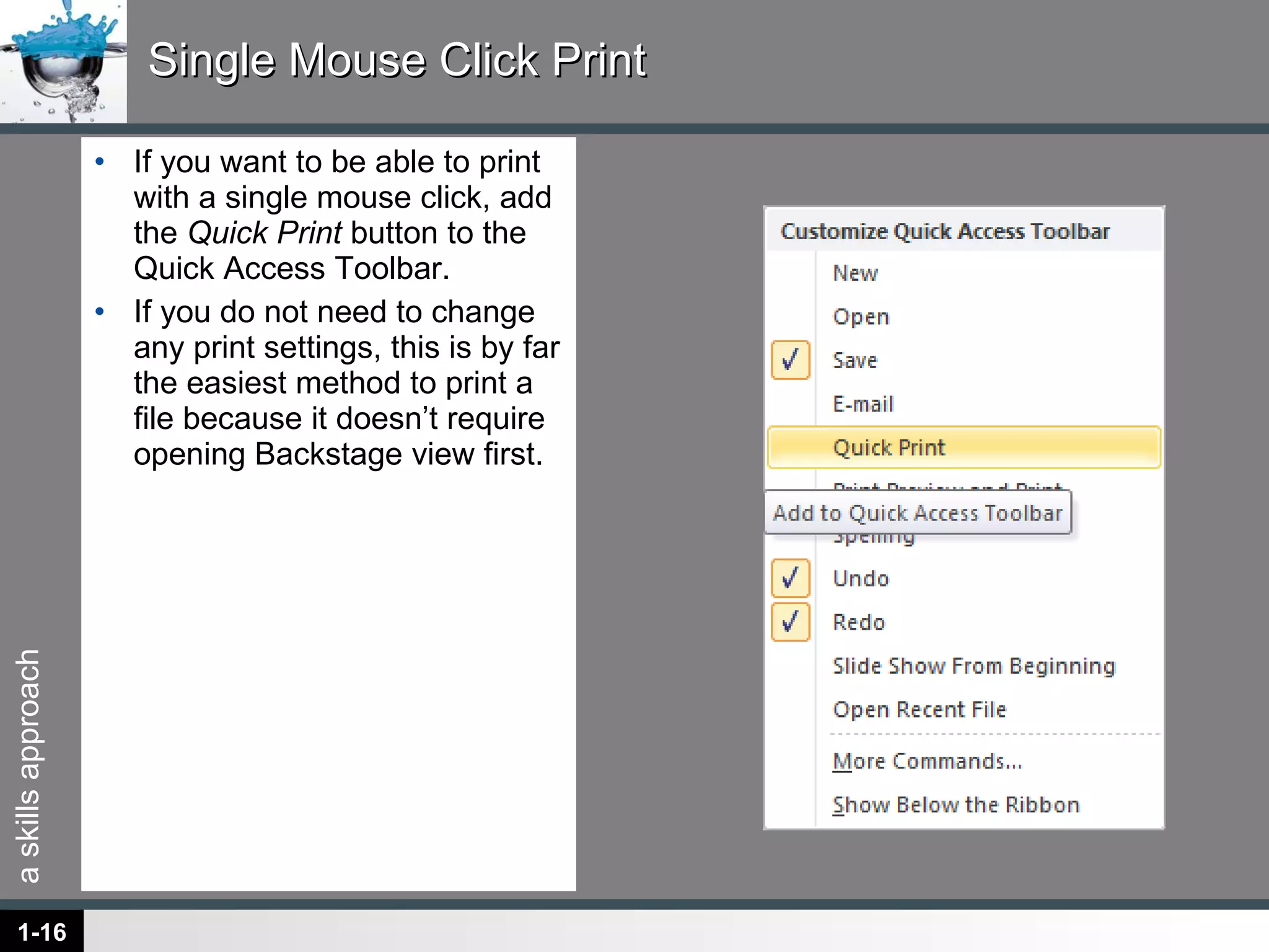 PowerPoint for Introduction to Office 2010 | PPT