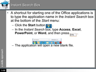 PowerPoint for Introduction to Office 2010 | PPT