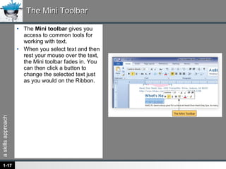 PowerPoint for Introduction to Office 2010 | PPT