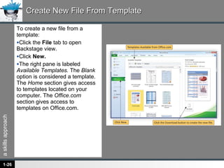 PowerPoint for Introduction to Office 2010 | PPT