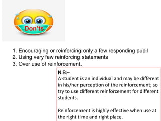 Skills of Reinforcement and increasing Pupil Participation.pptx