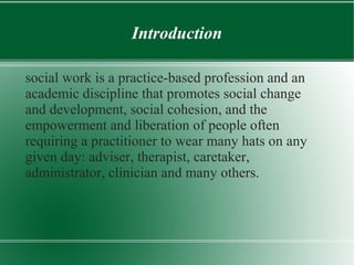 Skills of Social Workers | ODP