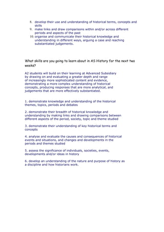 Skills overview dns | DOC