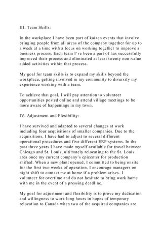 Skills · Proficient in Microsoft PowerPoint, Excel, .docx