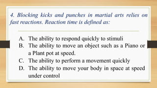 Skills Related Fitness | PPTX