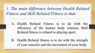 Physical Skill Related Fitness Requirements Football Clipart