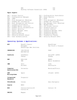 Skills Summary for GASteele | DOCX