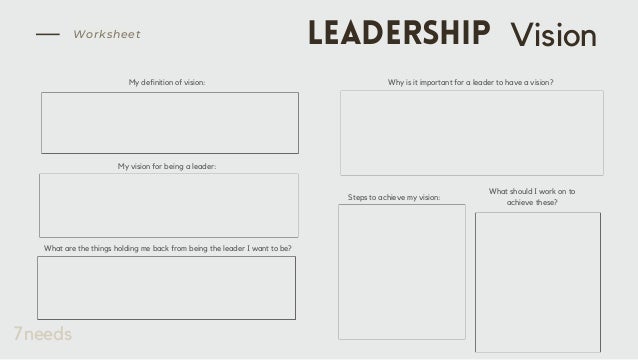 Skills to Lead Worksheets to Improve Leadership Skills | PDF