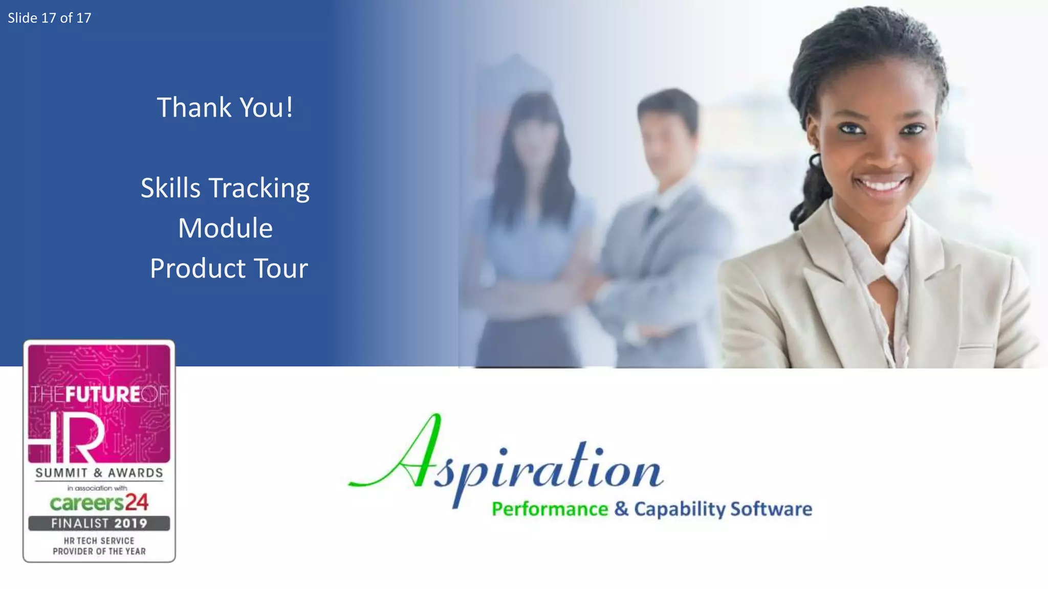 Skills tracking product tour 2021 | PPTX