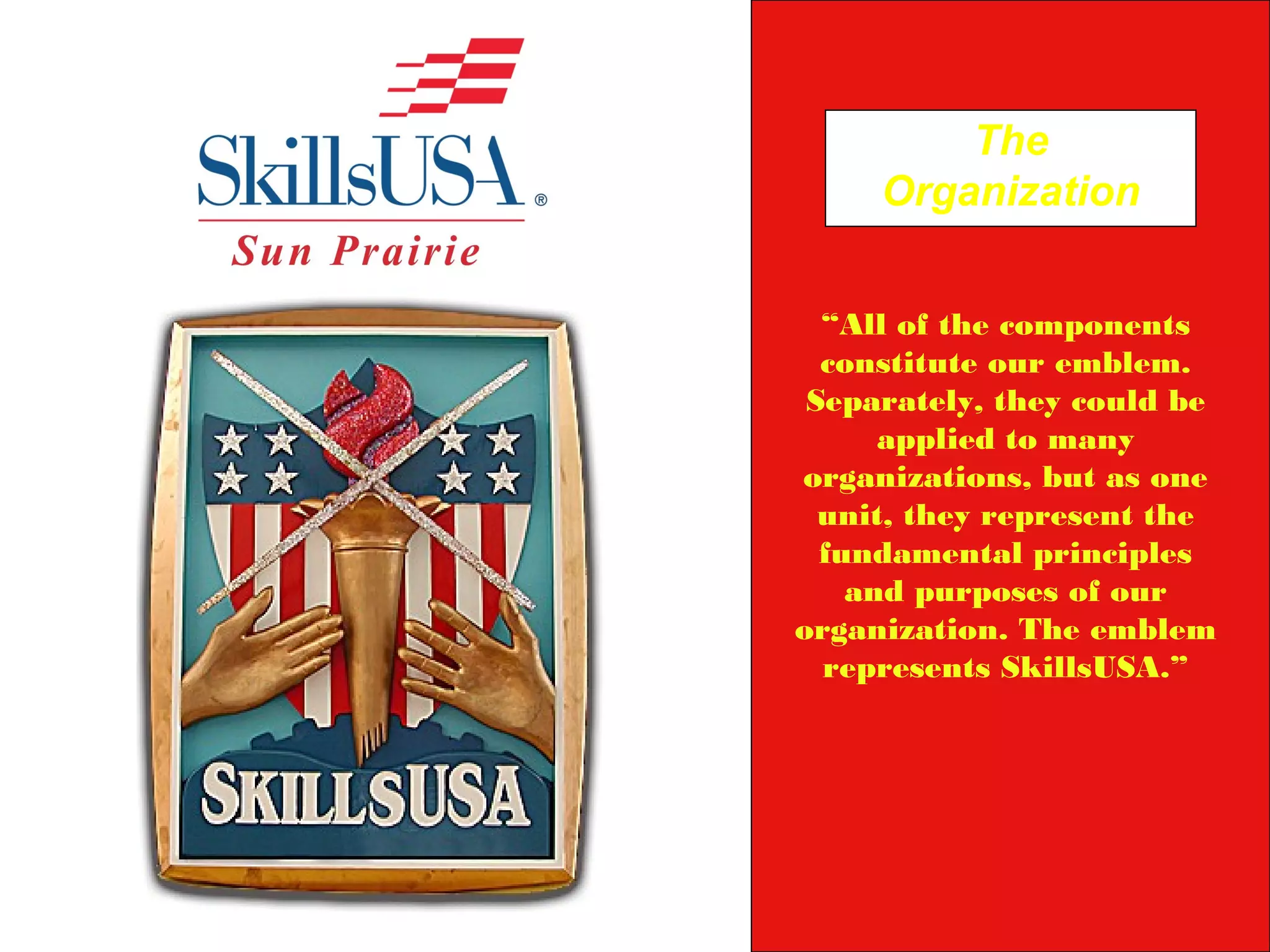 Skills usa emblemsymbolism | PPT