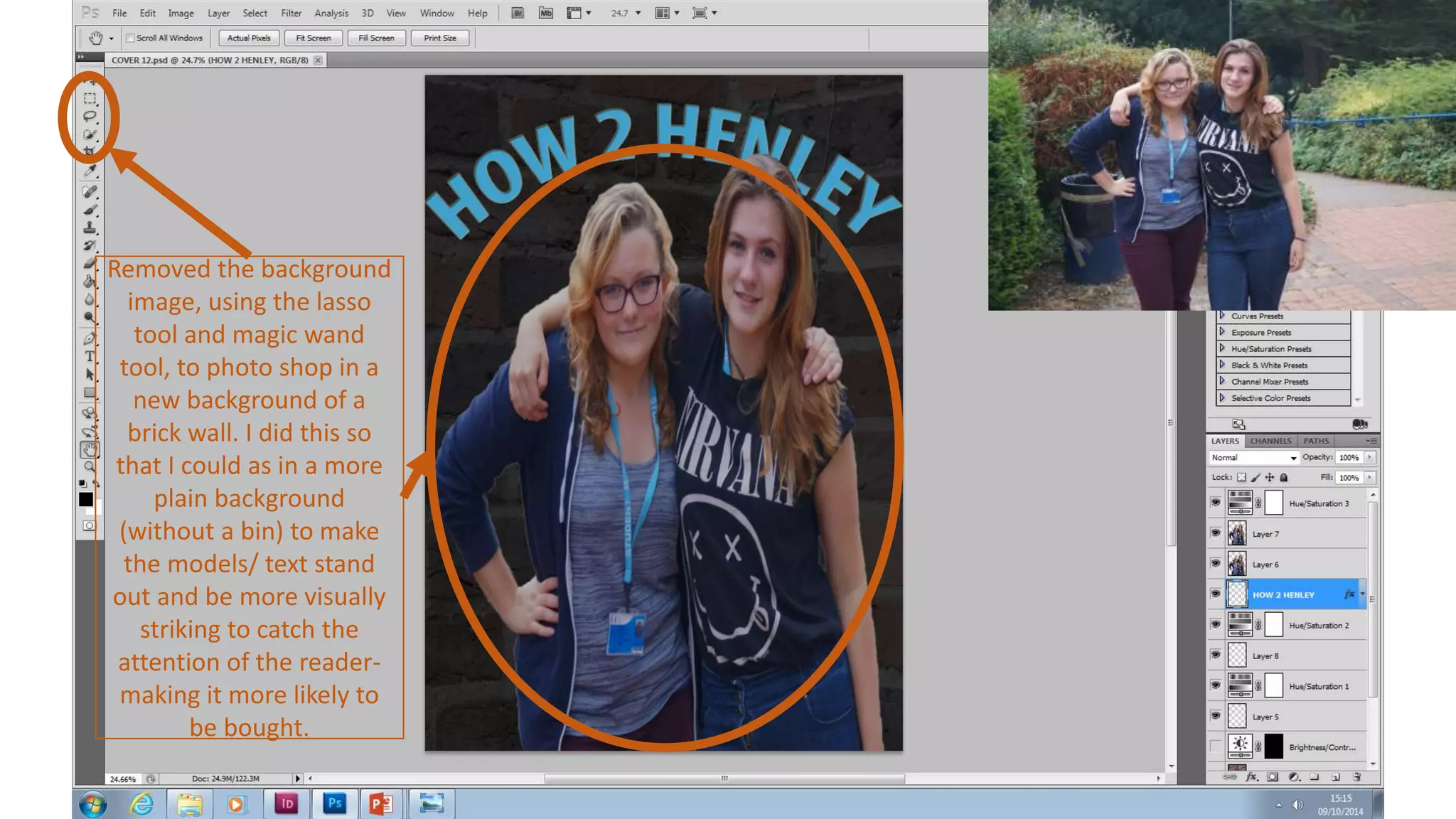 Skills used in photoshop and indesign | PPTX | Photo Editing Software ...