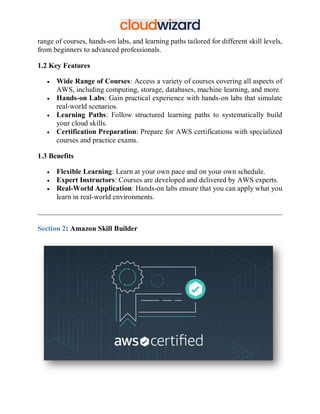 Master Cloud Skills with AWS Skill Builder and Expert Consulting | PDF