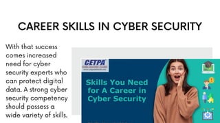 Skills You Need for A Career in Cyber Security | PDF