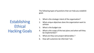 Skills you need to become a ethical hacker | PPT