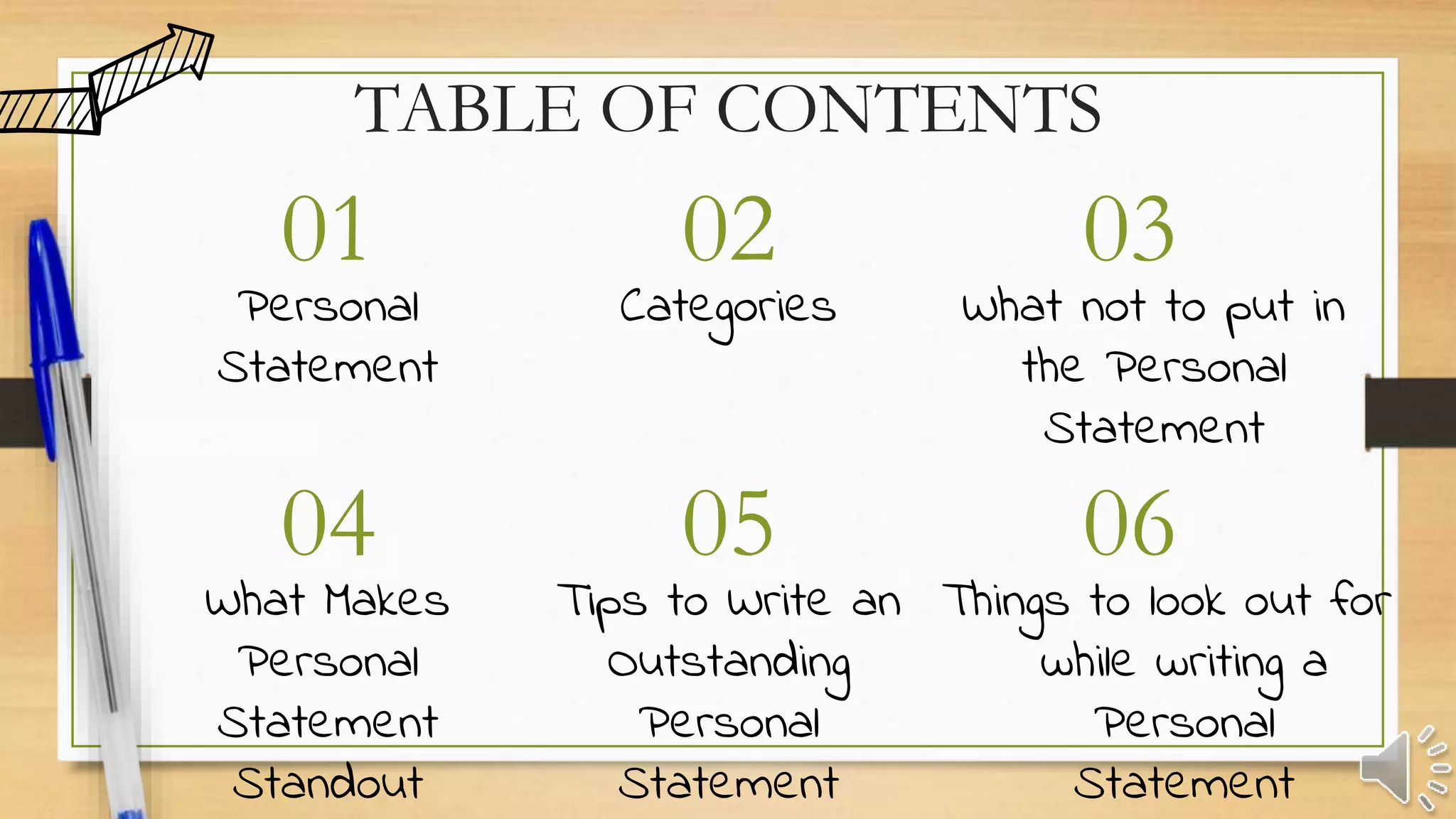 Skills you need to write a strong personal statement | PPT