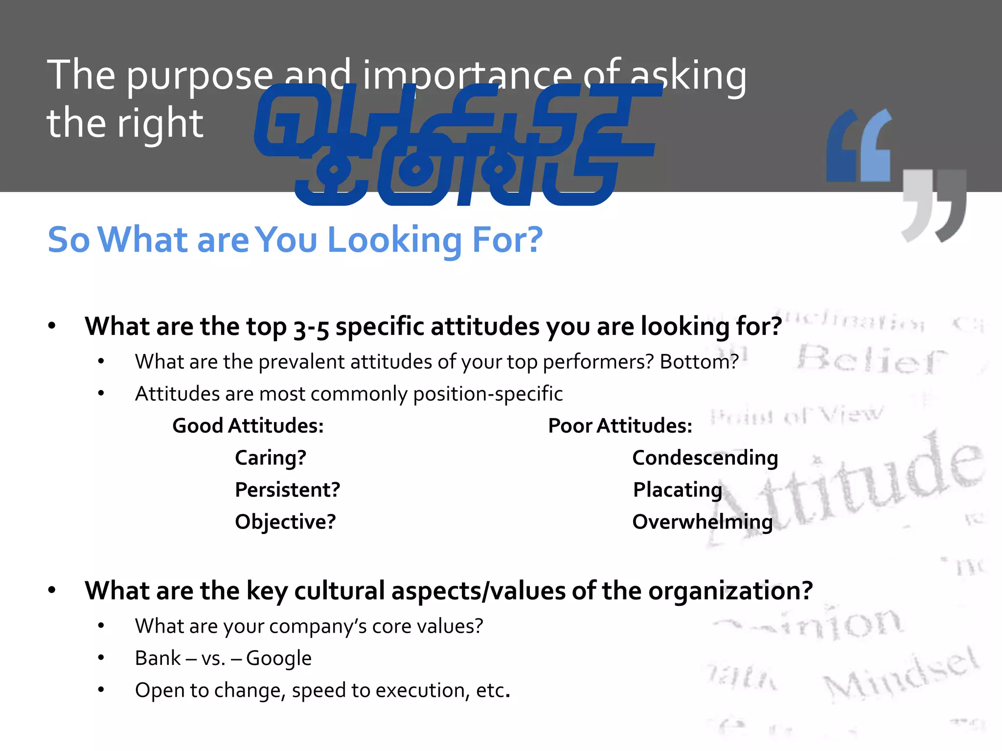 Skill vs. Attitude: What Makes the Best Candidate? | PPTX