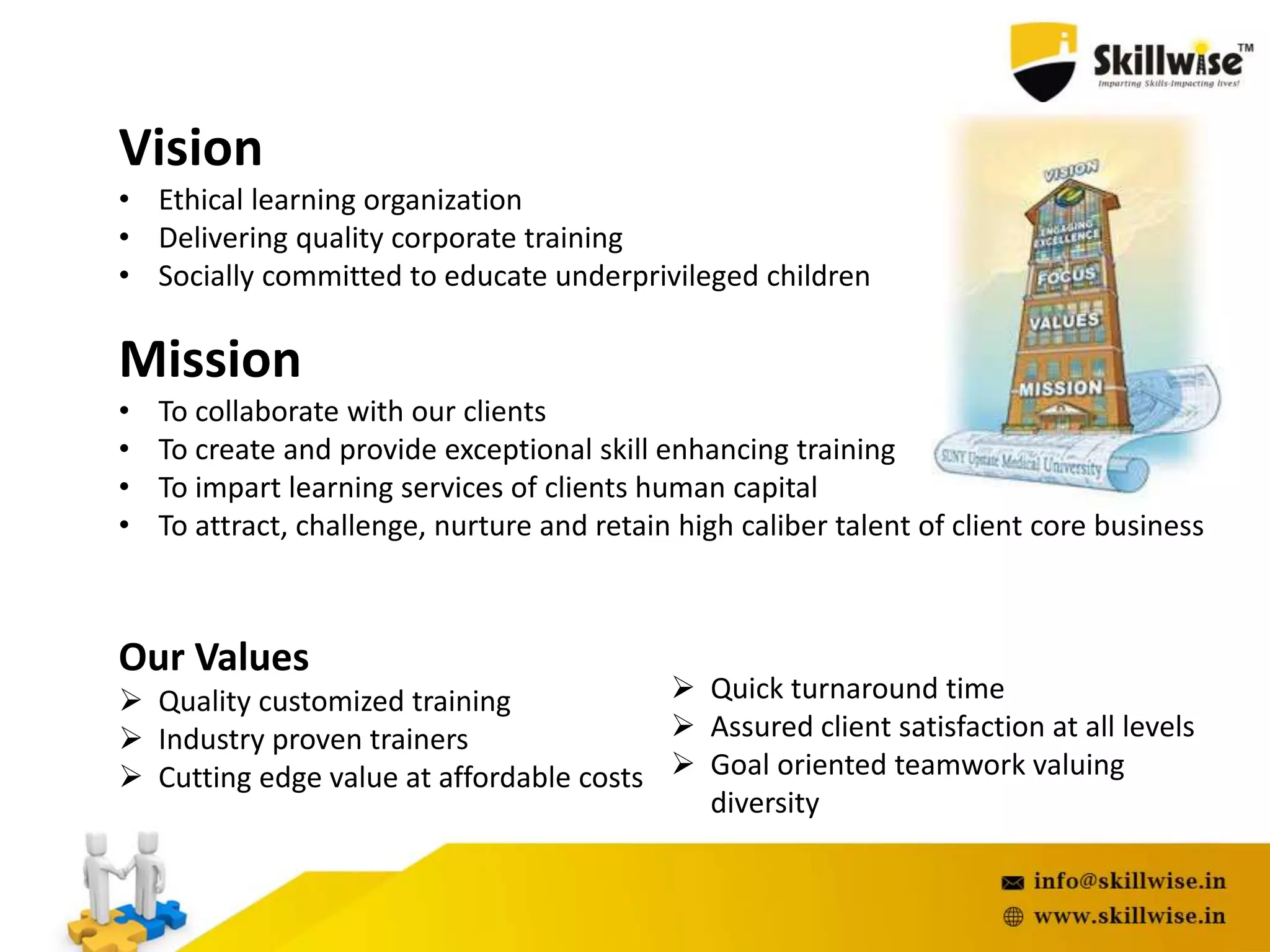 Skillwise overview | PPT