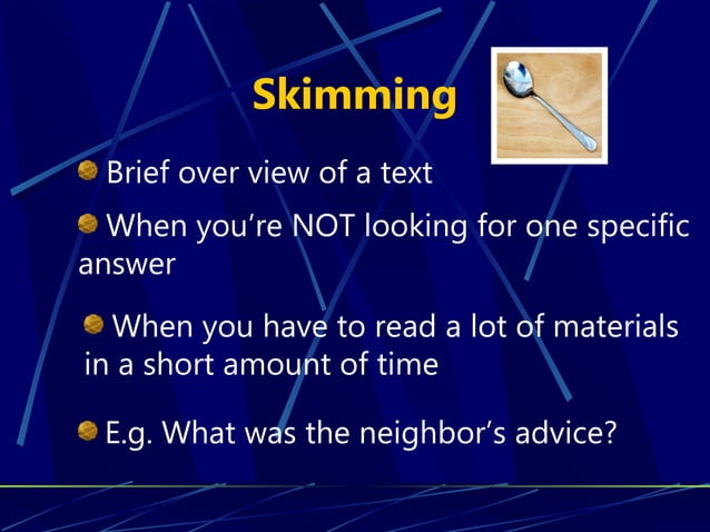 Skimming and-scanning | PPT